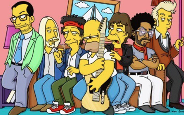 Los Simpson y sus invitados musicales