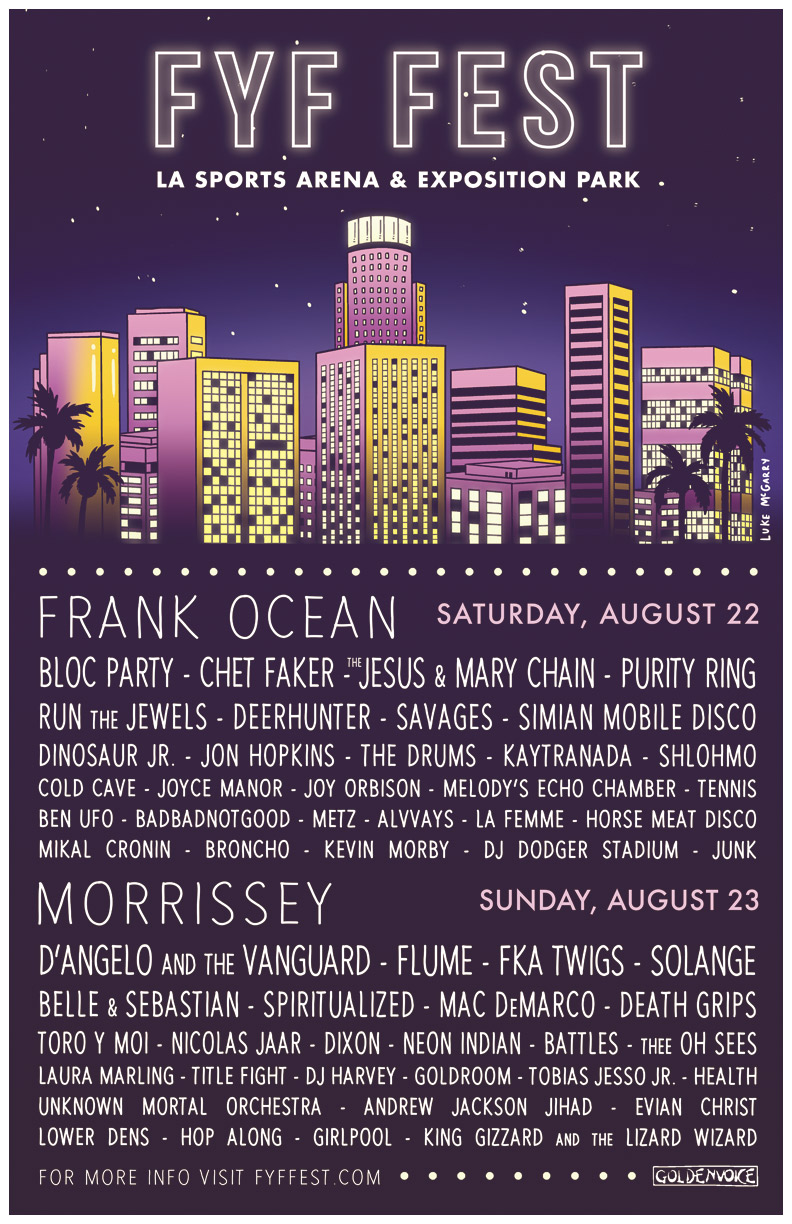 FYF 2015: Cartel, lineup bandas y todos los detalles