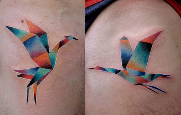 Tatuajes a color increíbles que harán que te quieras hacer uno