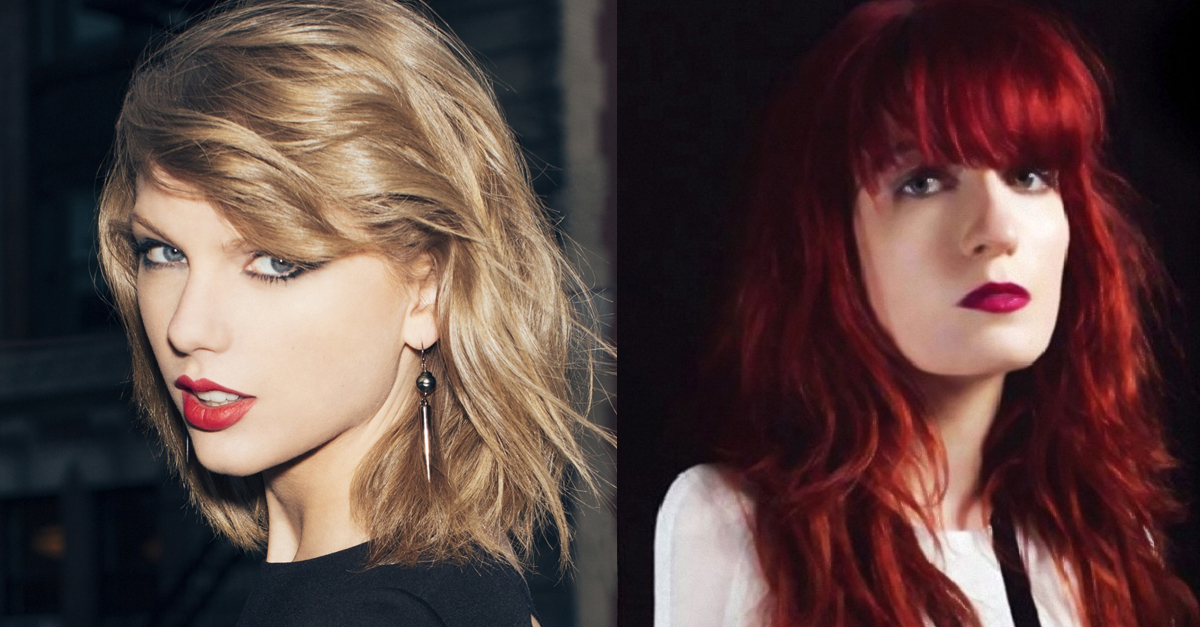 Taylor Swift y Florence + The Machine juntos en este mashup