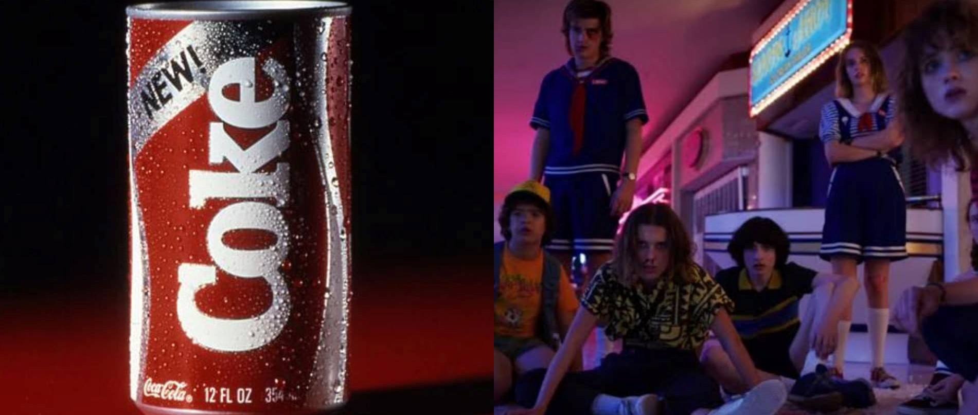 Coca-Cola lanza edición especial de New Coke para 'Stranger Things'