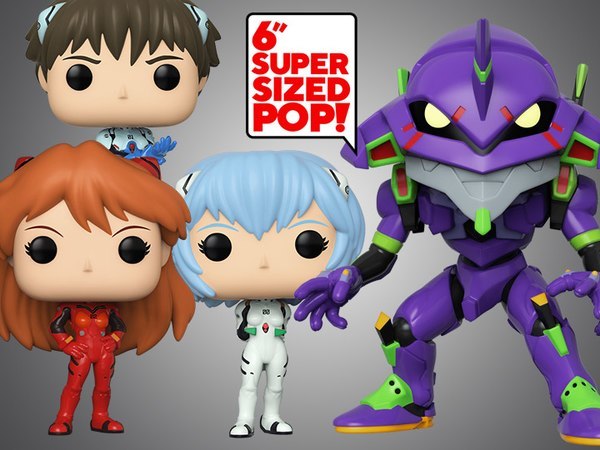 ¡Checa las nuevas figuras de Evangelion para Funko!