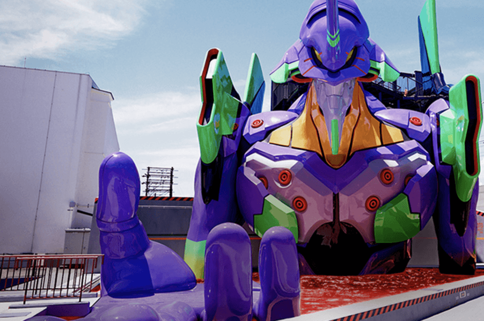 ¡Aparece en Japón un imponente EVA Unit-01 de 'Evangelion' de tamaño real!