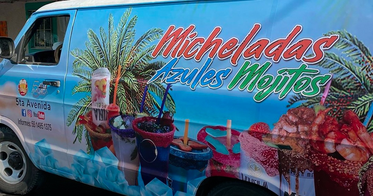 ¡Deme 10! Conoce el carrito que te lleva micheladas a domicilio en la CDMX