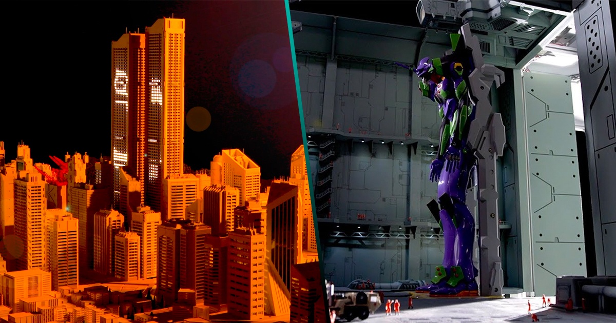 ¡Recrean toda la ciudad de Tokyo-3 de 'Neon Genesis Evangelion' en ...