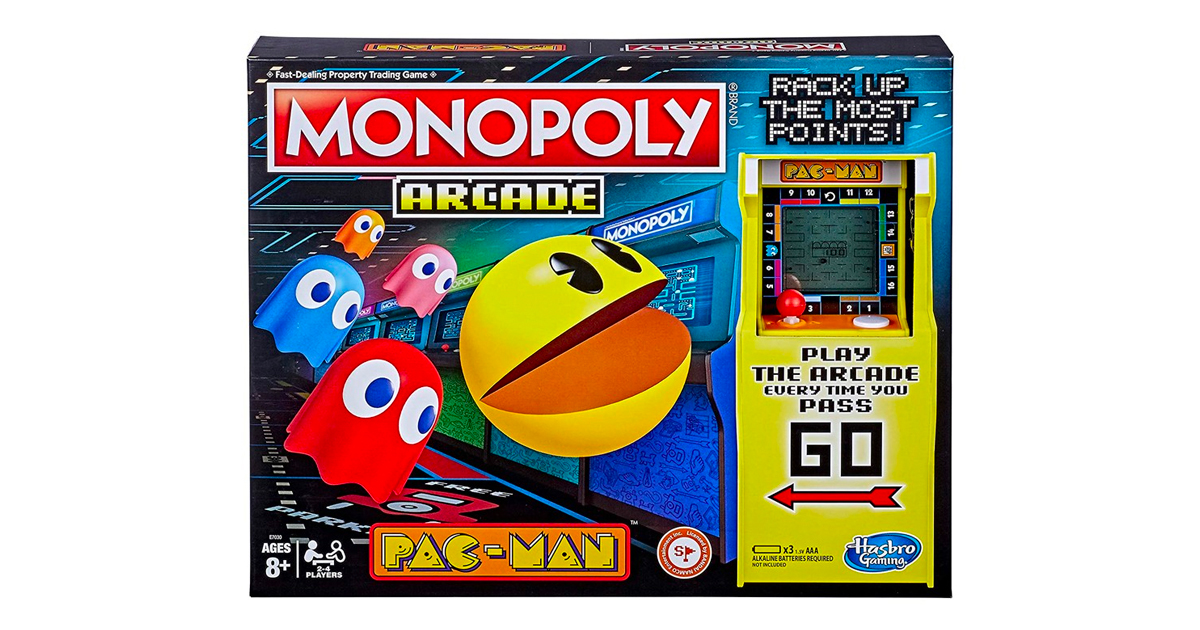 ¡Conoce el Monopoly de Pac-Man, incluye un mini arcade totalmente ...
