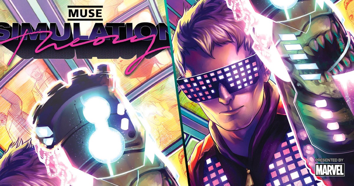 ¡Marvel presenta el cómic oficial de Muse, 'Simulation Theory'!
