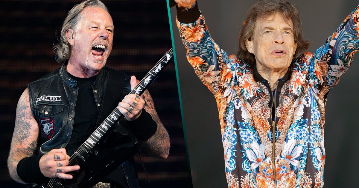 Flashback: Cuando Metallica fue telonero de The Rolling Stones en 2005