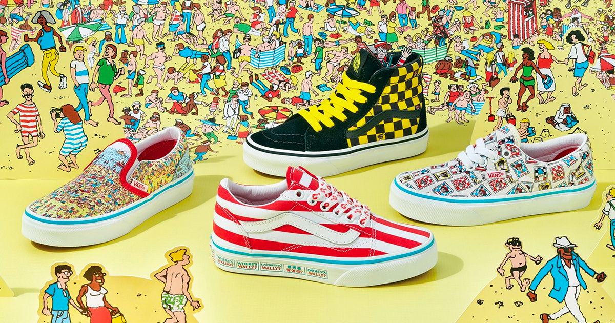 ¡Vans y '¿Dónde está Wally?' anuncian una espectacular colaboración ...