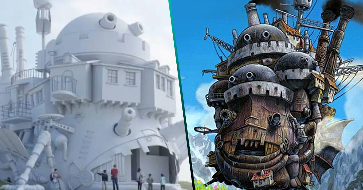¡Studio Ghibli está construyendo un castillo de 'Howl’s Moving Castle ...