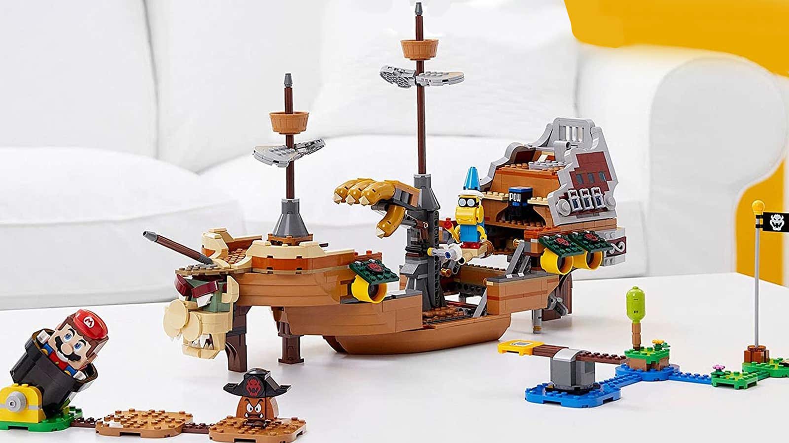 Filtran el nuevo y más impresionante set de Mario Bros para LEGO