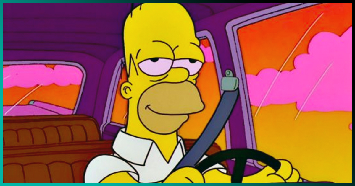 Crean videos con imágenes de 'Los Simpson' y música de Pink Floyd