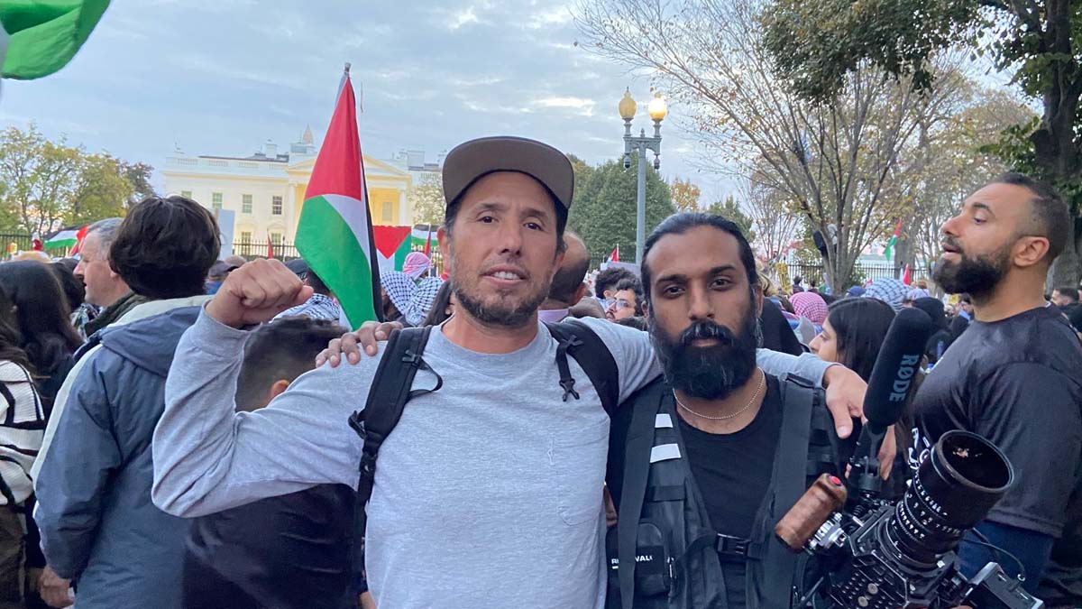 Zack de la Rocha fue a marchar por Palestina, en lugar de ir al Salón ...