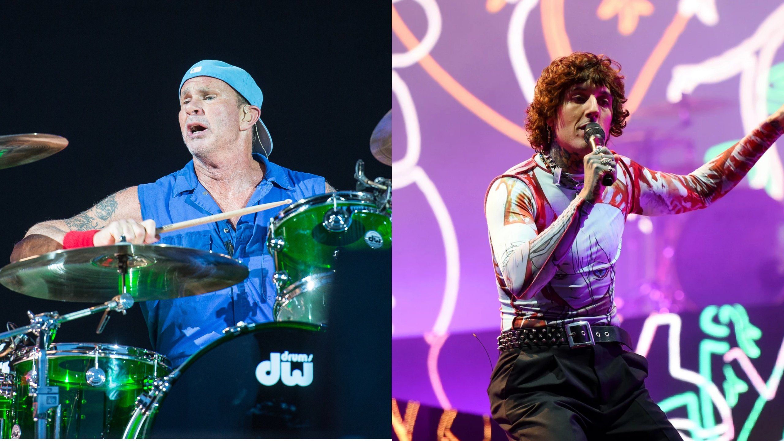 Chad Smith toca canción de Bring Me the Horizon en la batería tras ...