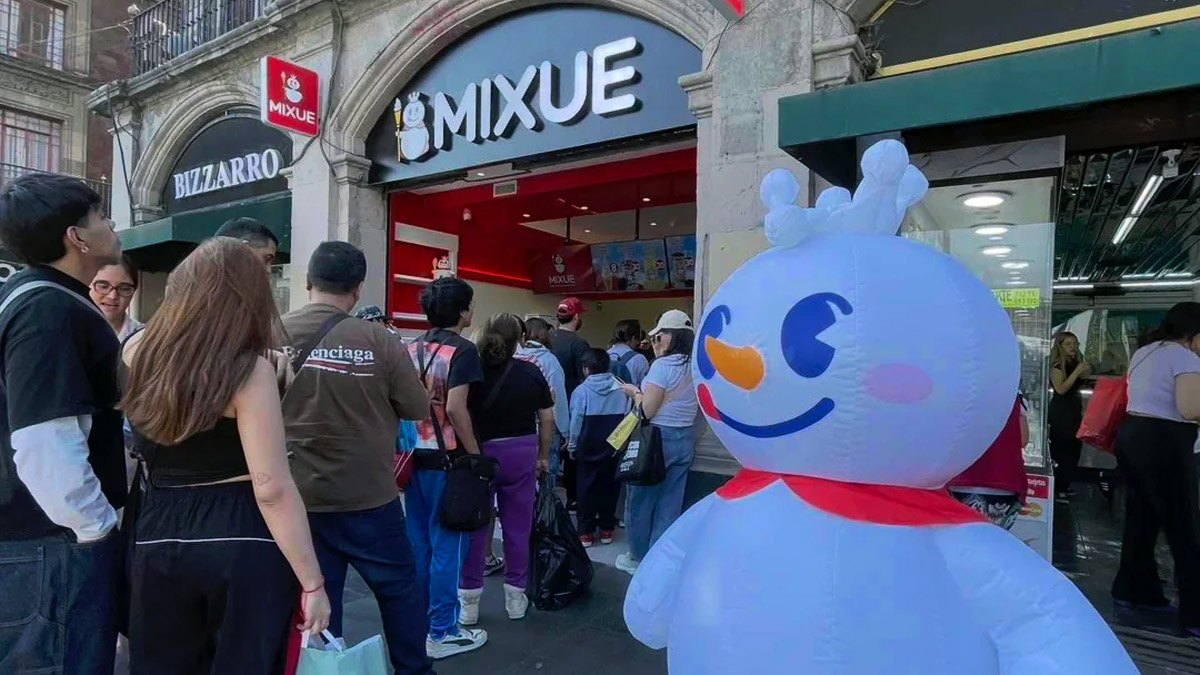 Qué es Mixue: La cadena china que llegó a México con filas de 4 horas